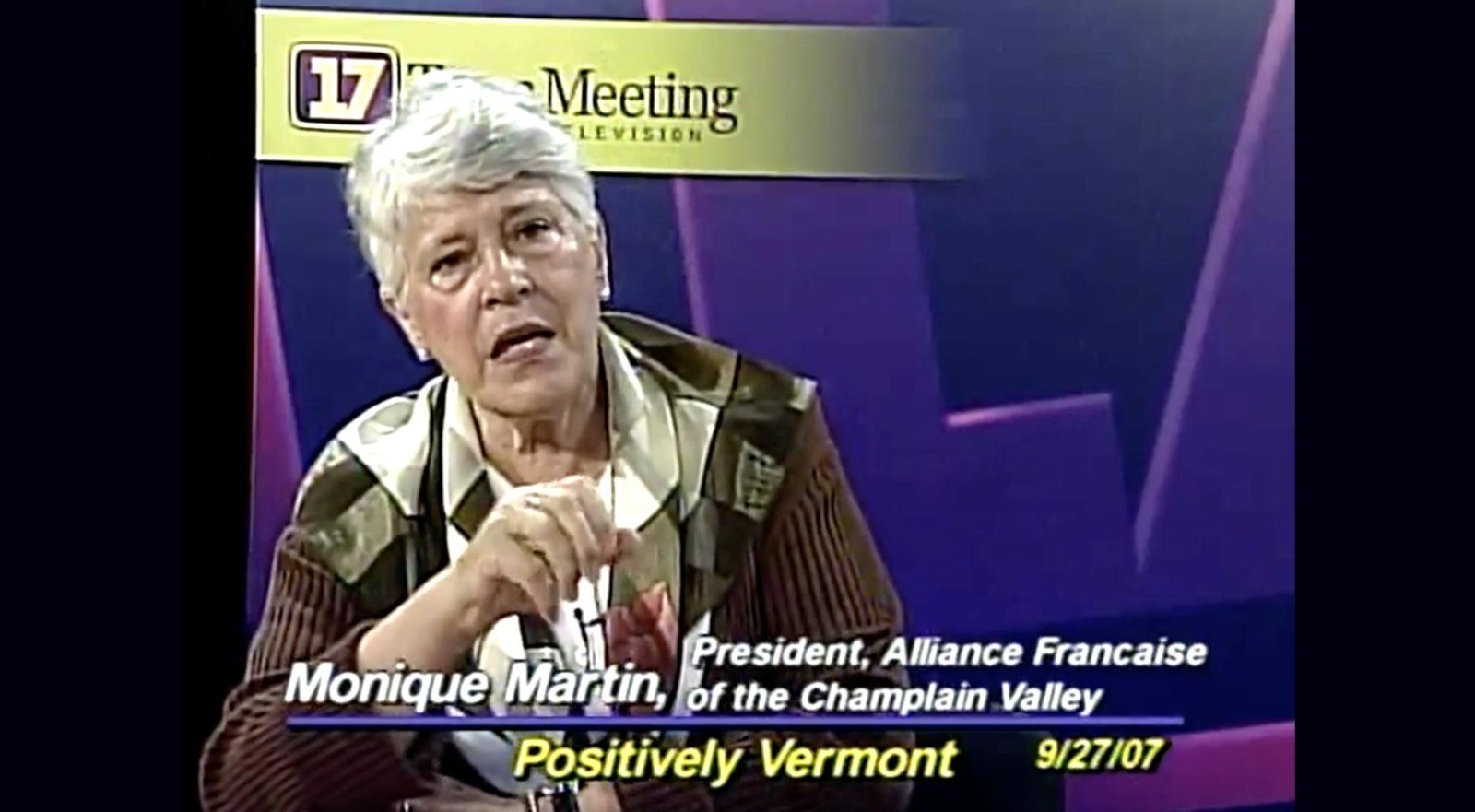 Alliance Française of the Lake Champlain Region - Monique Martin, 2nd ...